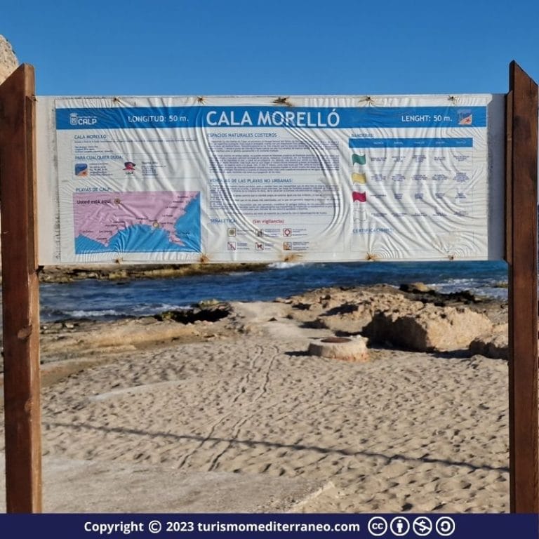Cala del Morelló - Turismo Mediterráneo