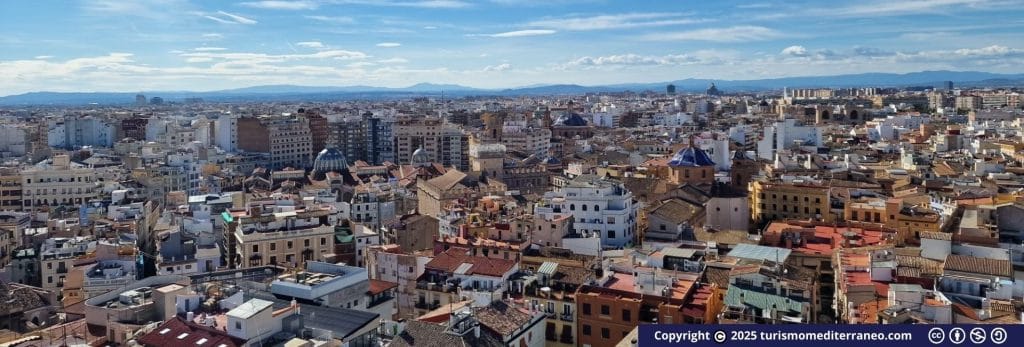 Mapa turístico de Valencia - Turismo Mediterráneo